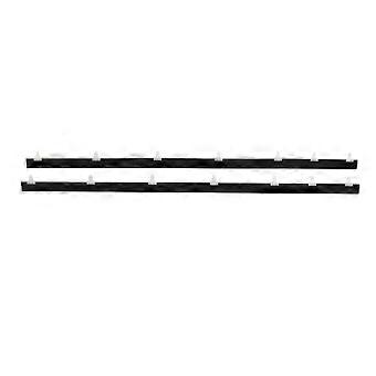 1 Pair Car Outer Door Window Moulding Trim Weatherstrip Seal Belt 68210 ...