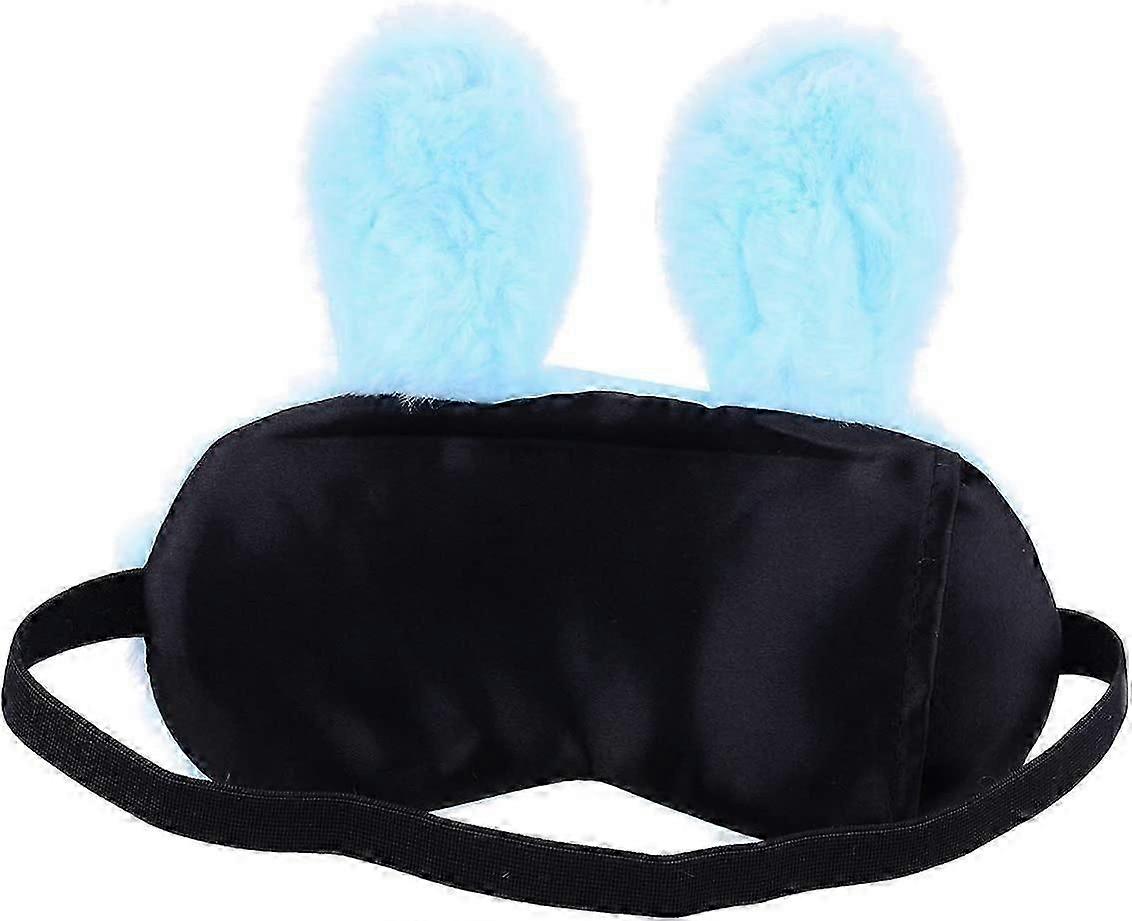 Sleep Masks Cute Rabbit Animals Funny Plush Sleep Mask,Blue | Fruugo NL