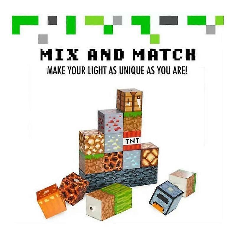 Minecraft Desk Lamp, Officially Licensed with Interactive Decoration ...