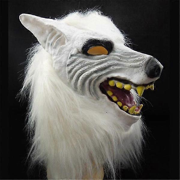 Werewolf Mask for Adults, Realistic Scary Werewolf Mask, Animal Head ...