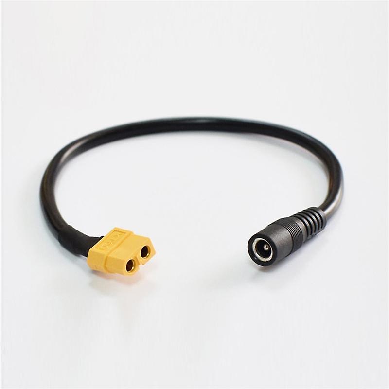 1pc Xt60 -60 Female To Dc 5.5mm X 2.5mm Female Power Adapter Cable For ...