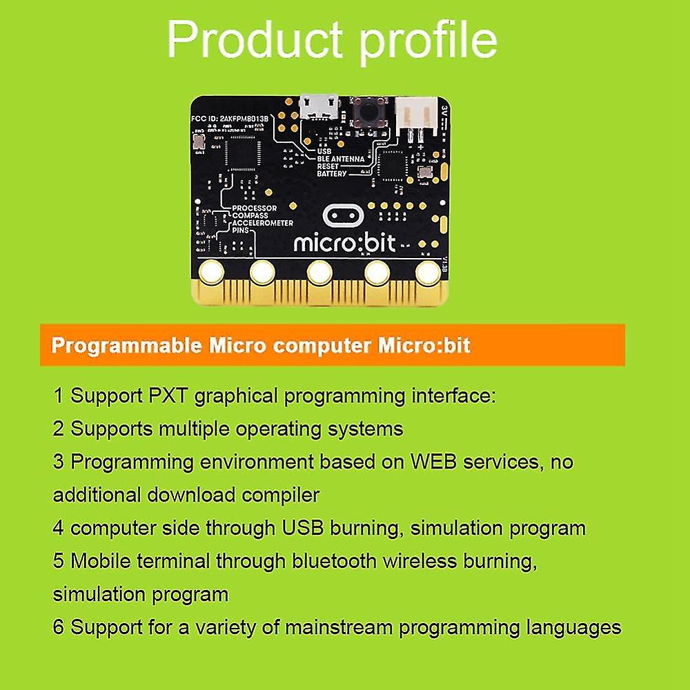 Microbit Go Starter Kit Bbc Smart Car Kit Microbit Ai And Machine ...