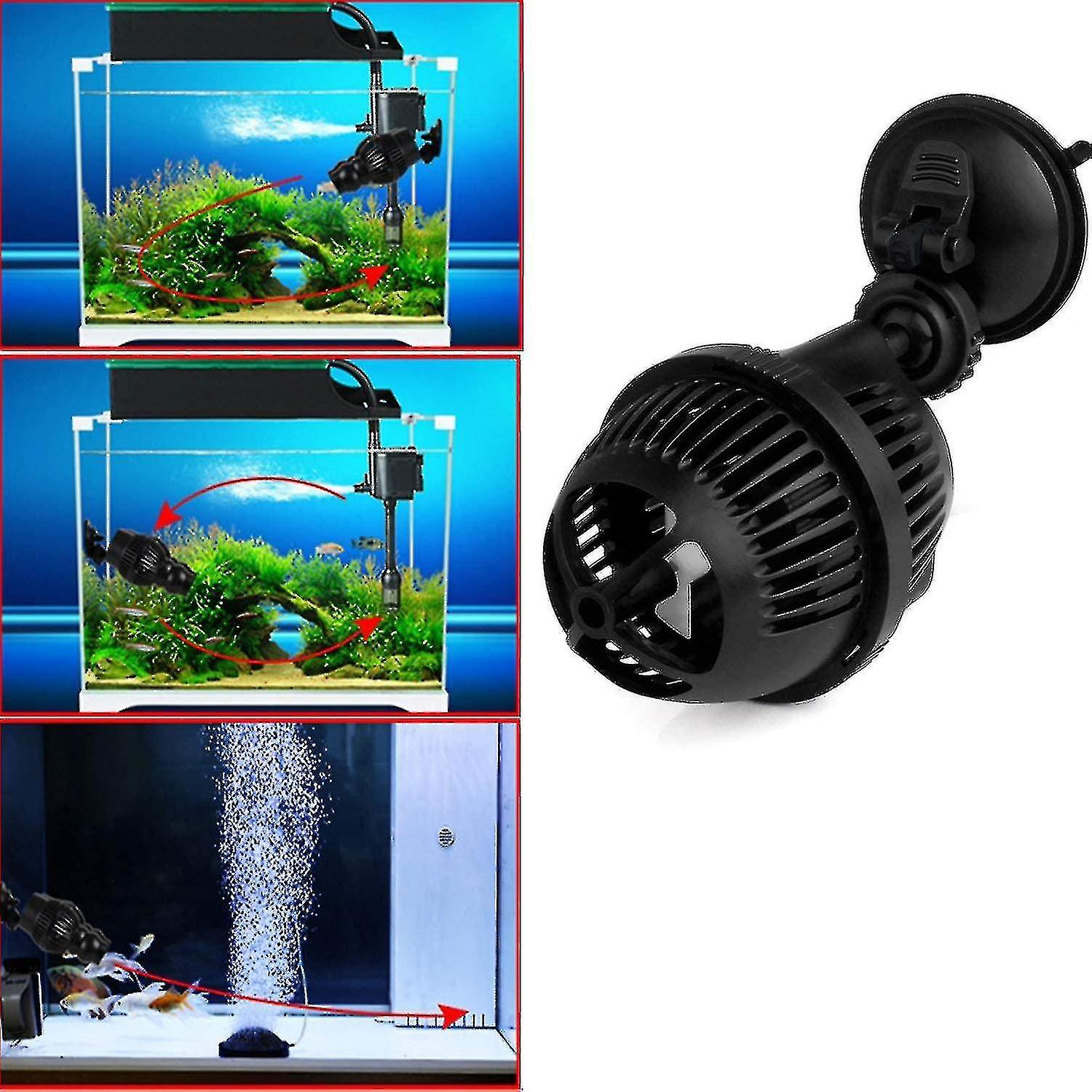 3000l/h Aquarium Wave Maker Fish Tank Wave Maker Fresh Water Pump ...