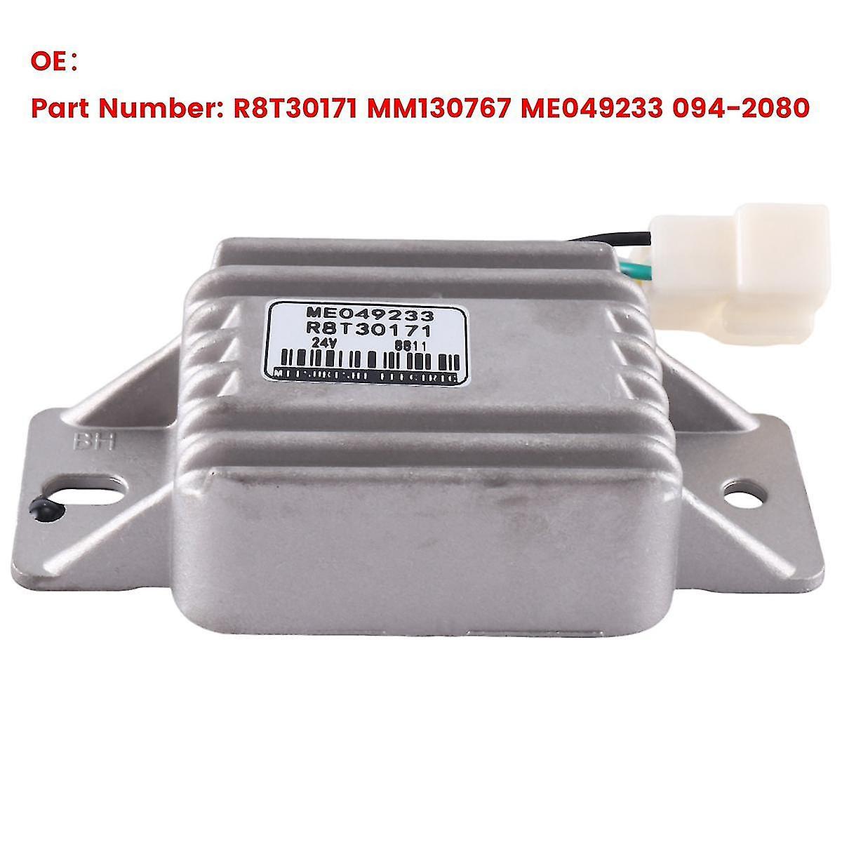 Regulator Relay Safety Relay with Plug Me049233 R8t30171 for Excavator ...