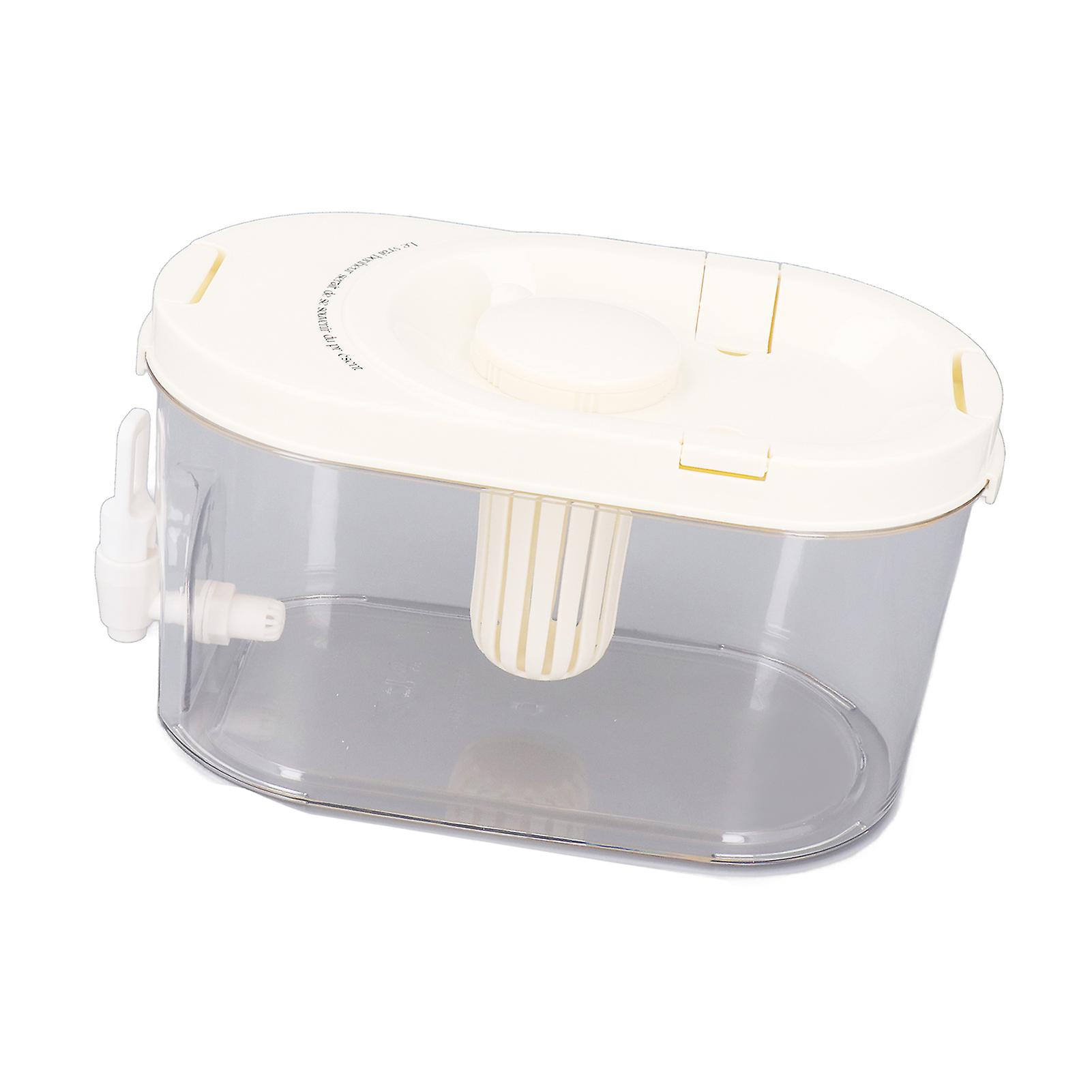 4l Beverage Drink Dispenser With Faucet Lid Dual Filtration Water Juice ...
