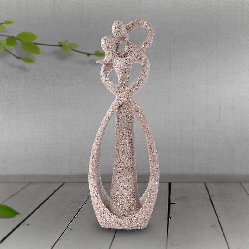 Resin sandstone lover kissing abstract style sculpture statue ...