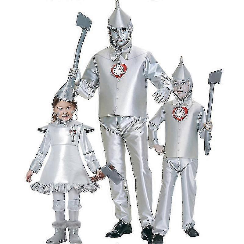 Tin Boy Costume Halloween Boys Book Character Costumes For Kidsadult ...