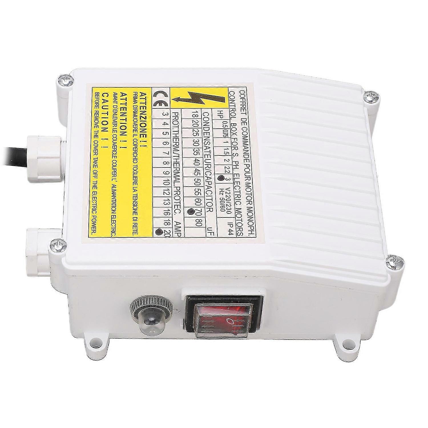 3.0HP Submersible Deep Well Pump Control Box 2.2KW 220V EU Plug 20A ...