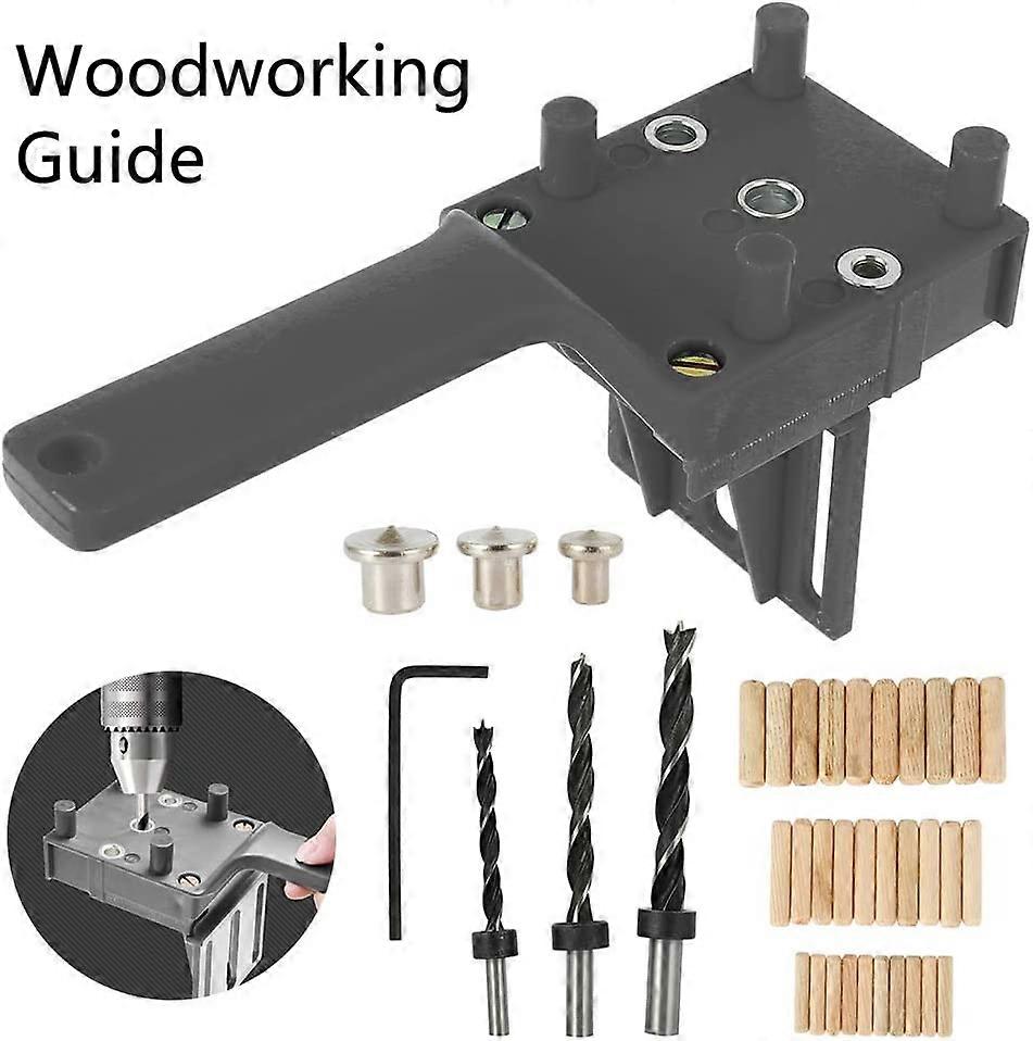 41 Pcs Dowel Drilling Jigs Dowel Drilling Jig Kit Straight Hole ...