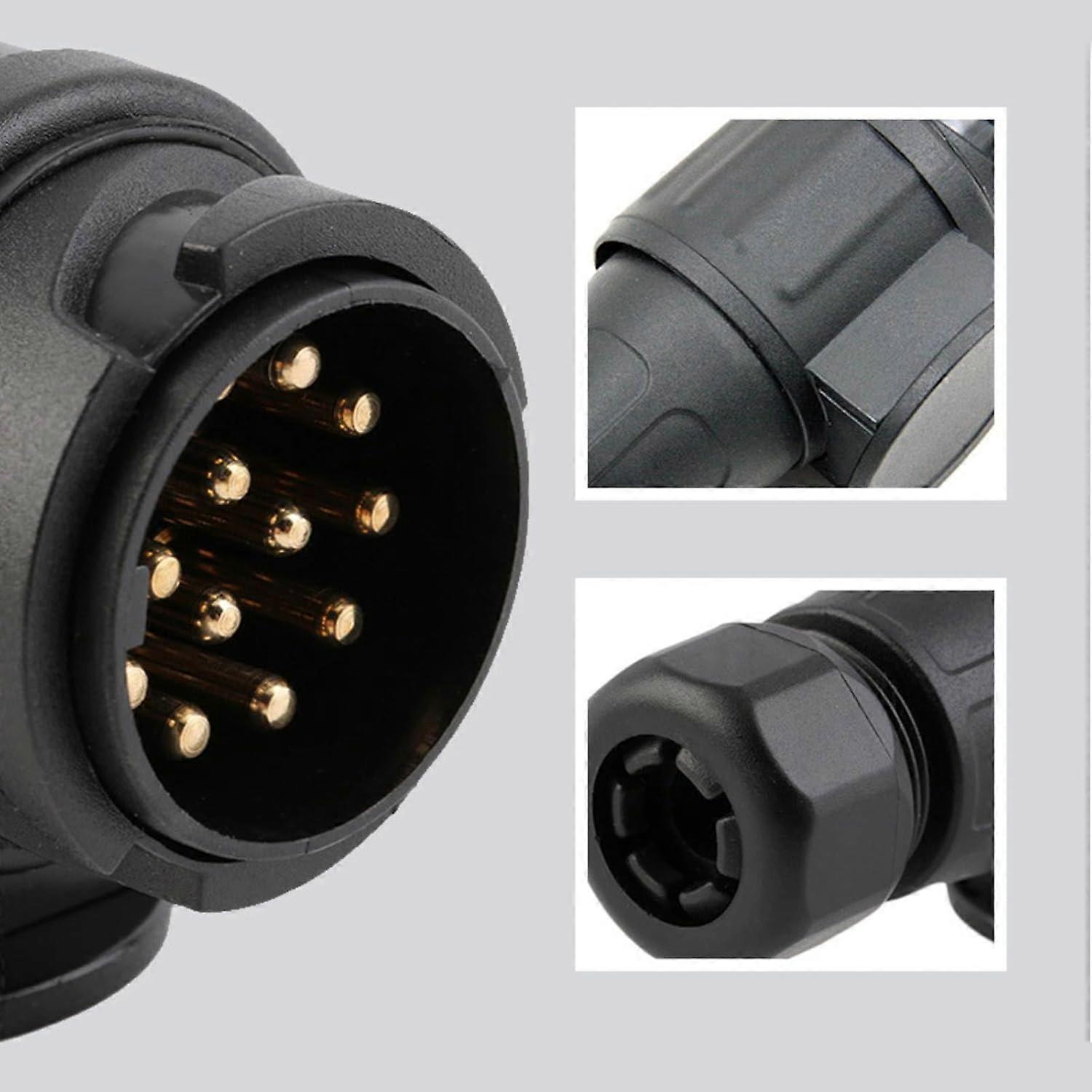 13 Pin Trailer Plug,13 Pin Socket,13 Pin Trailer Wiring Harness for ...