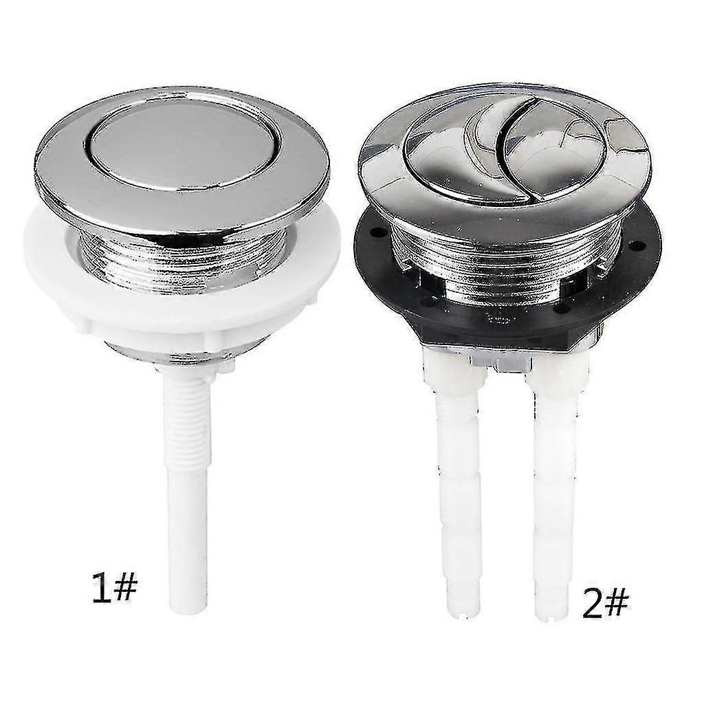 Universal Toilet Button Single/dual Button Flush Valve Replacement Fits ...
