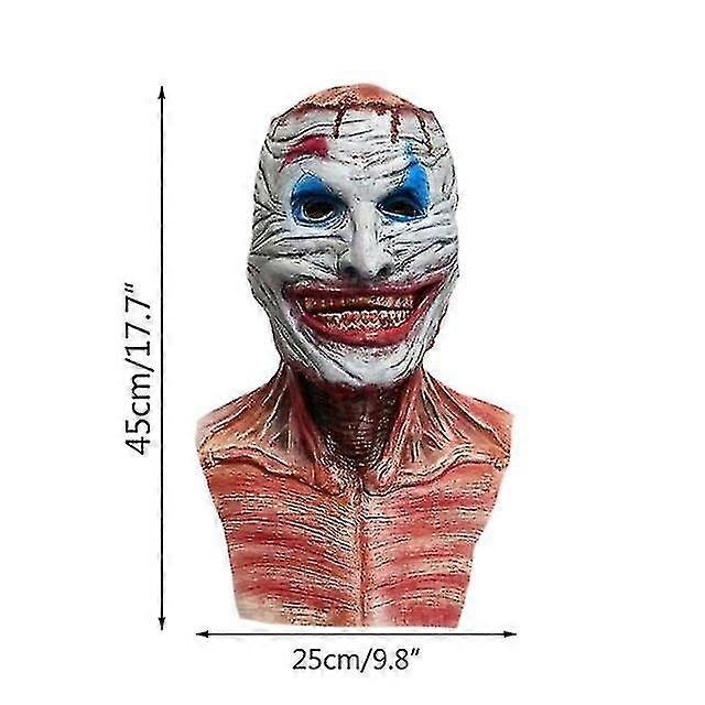 Halloween Mask Double-faced Latex Mask Full Head Scary Masks Party ...