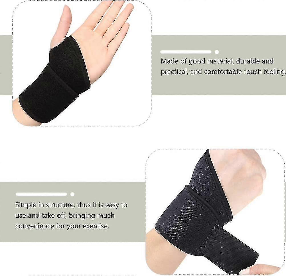 Wrist And Thumb Support Brace Adjustable Thumb Wrist Stabilizer Splint ...