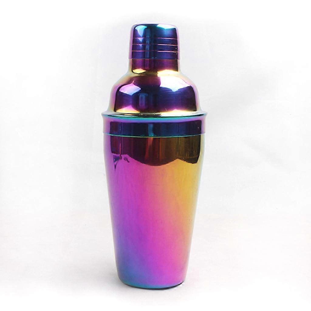 8pcs Colorful Stainless Steel Cocktail Wine Shaker Set Bartender Kit ...