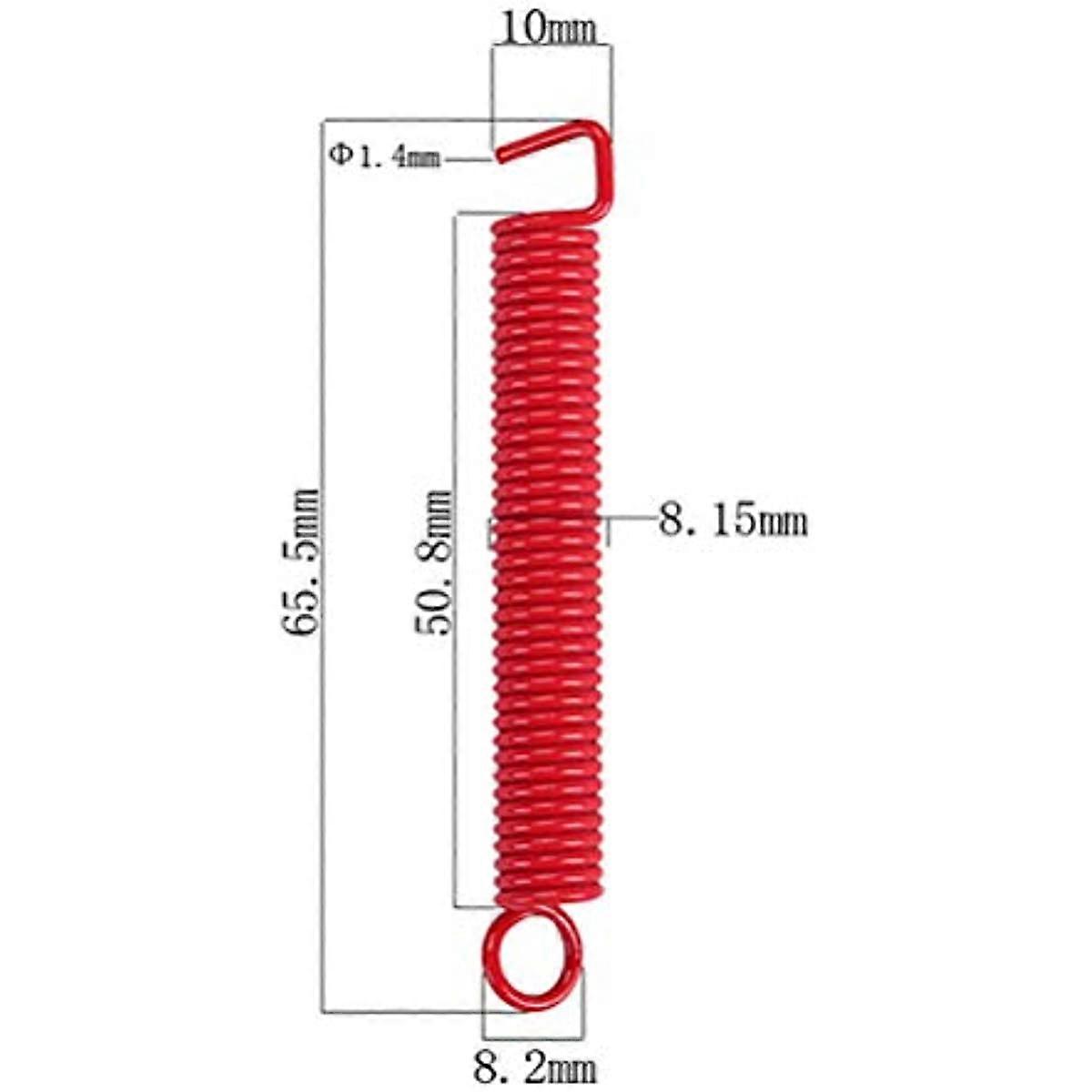 SUPVOX 4pcs Electric guitar tremolo bridge tension springs tremolo ...
