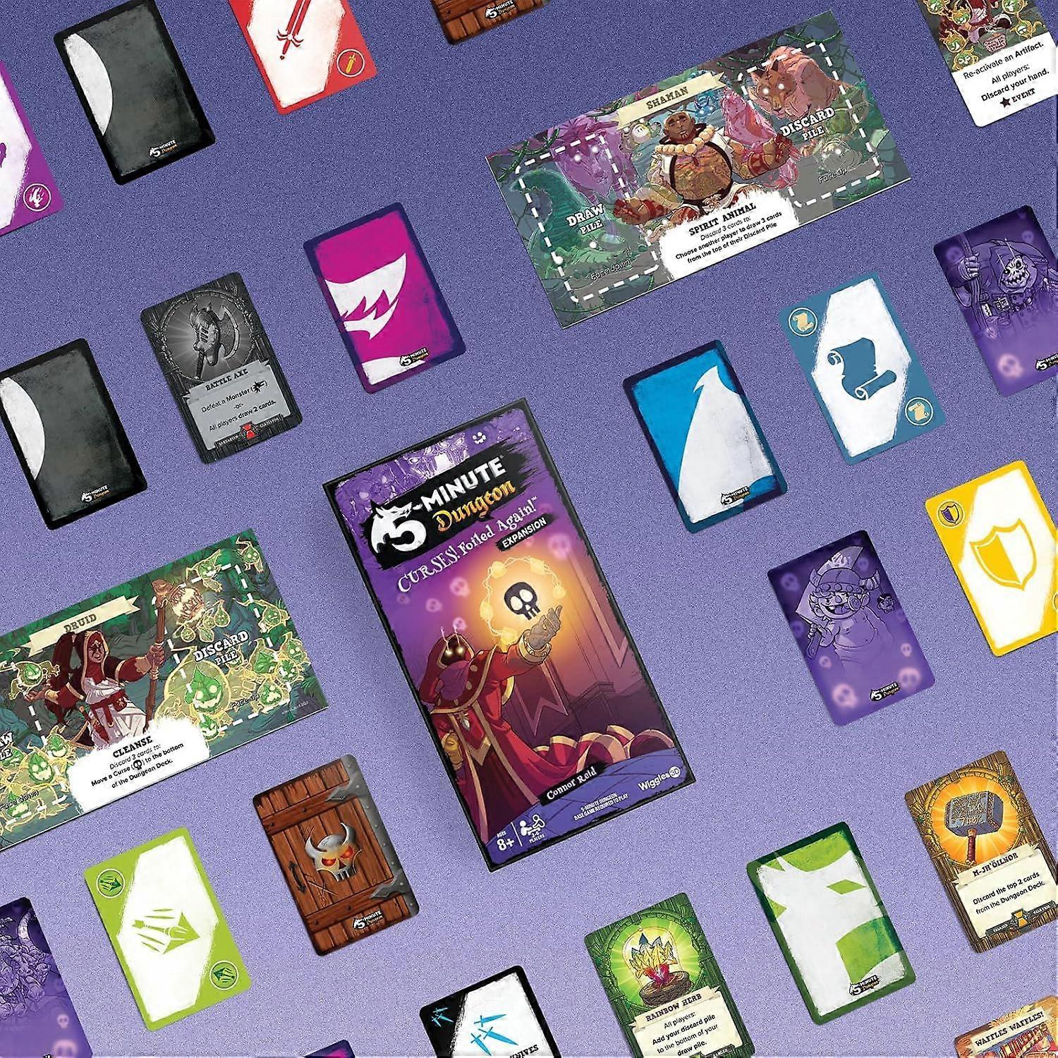 5 Minute Dungeon - Curses! Foiled Again! Expansion Pack For Board Game ...