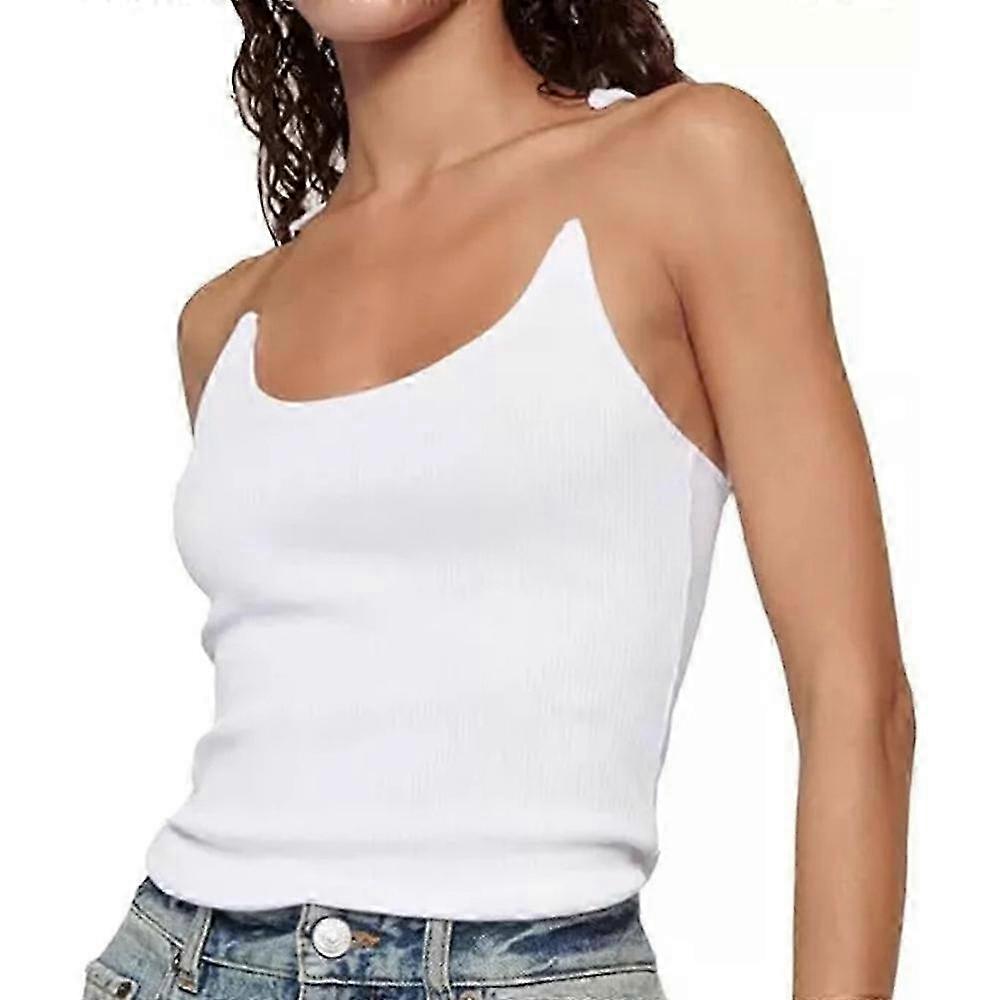 Invisible Strap Tank Top For Women | Fruugo UK