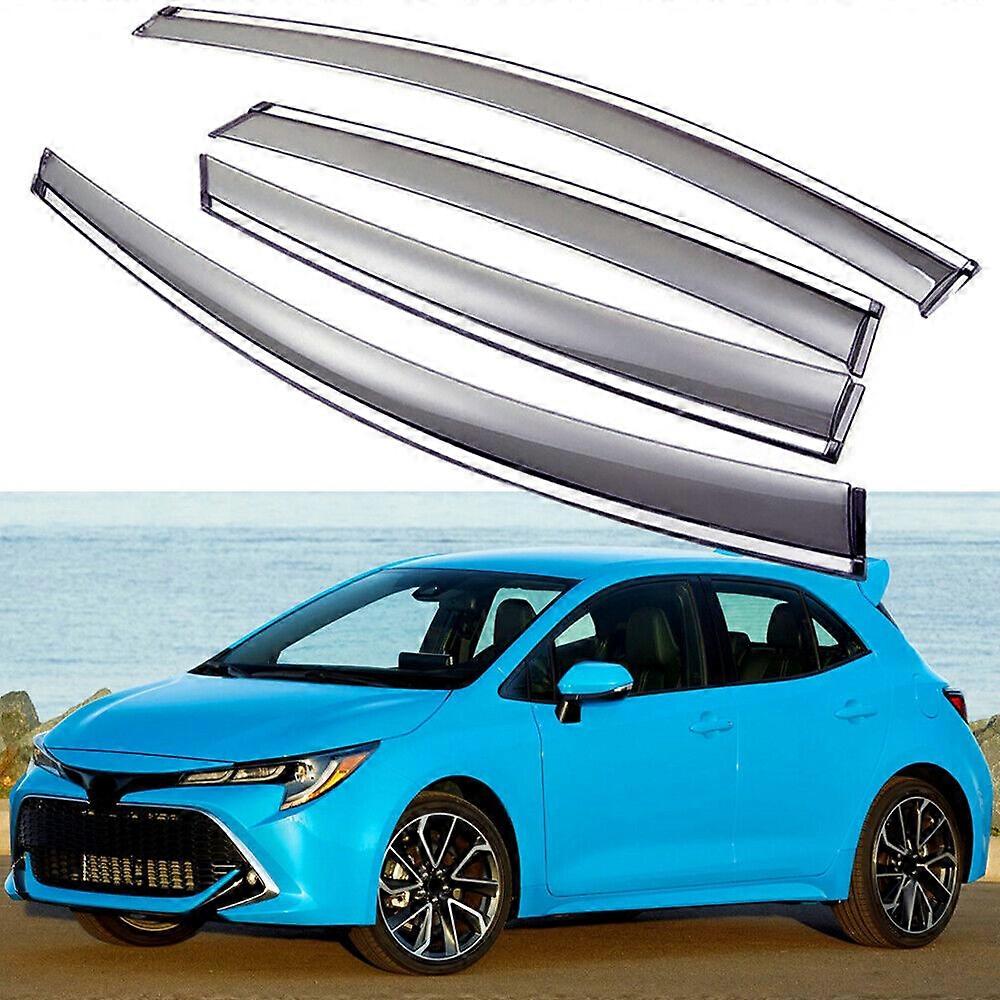 Applies to 4x Rain Guard Window Visor Wind Deflector for Toyota Corolla ...