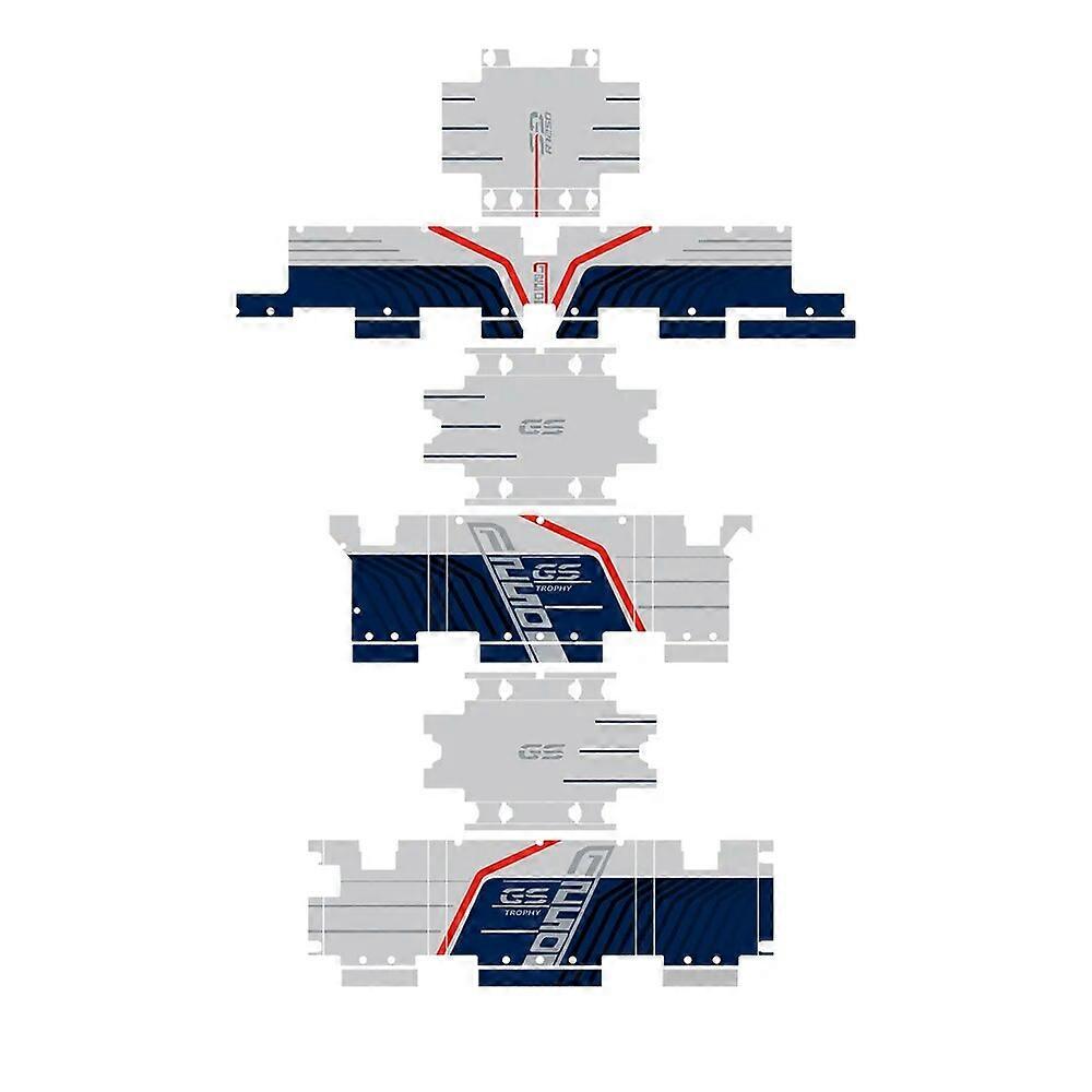 Suitcase Stickers Side Case PVC stickers Motorcycle Trunk Set Decals ...