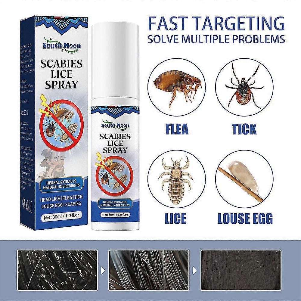 30ml Scabies lus fjernelse spray | Fruugo DK