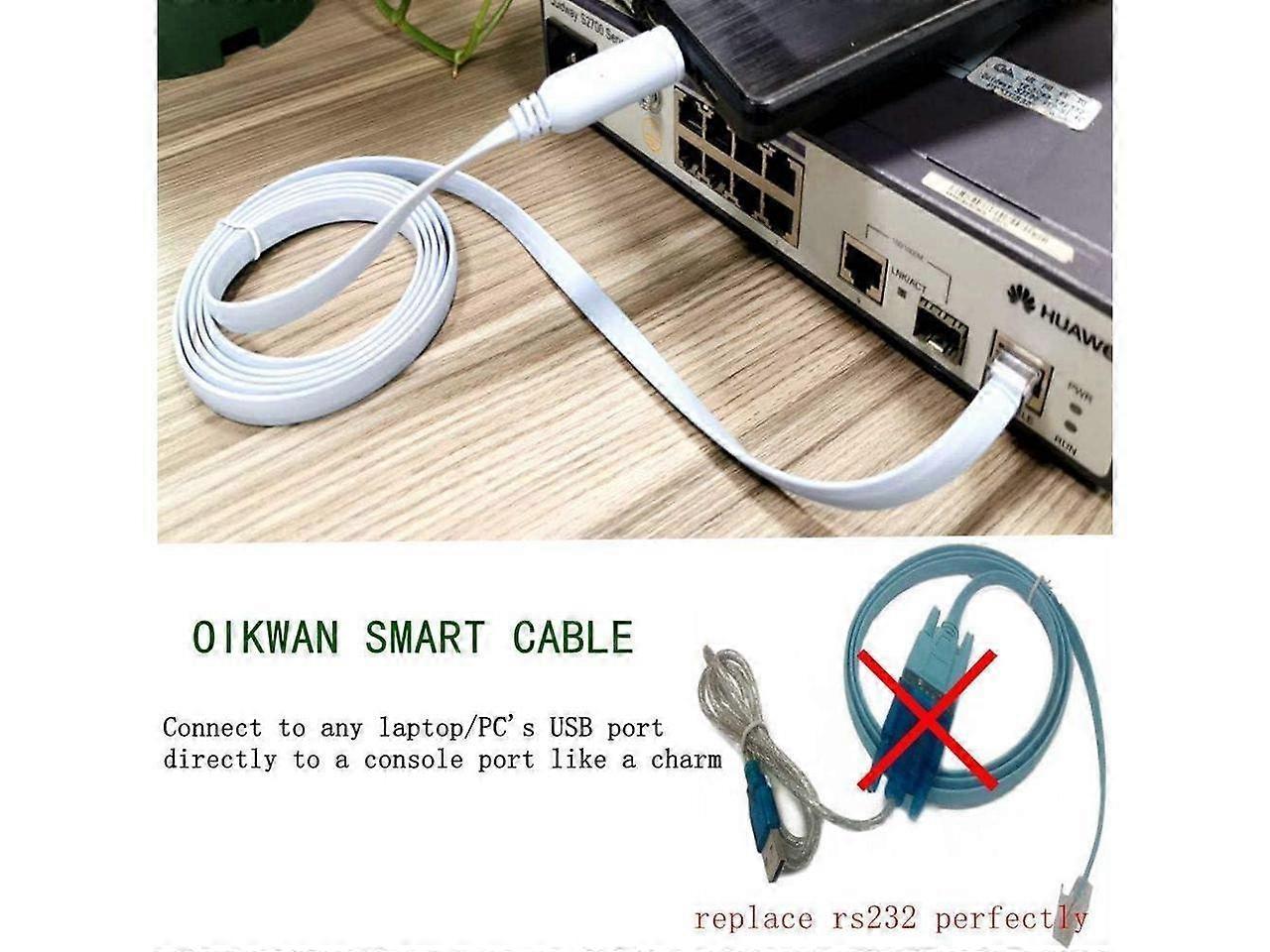 10ft USB Console Cable USB to RJ45 Cable Essential Accesory of Cisco ...