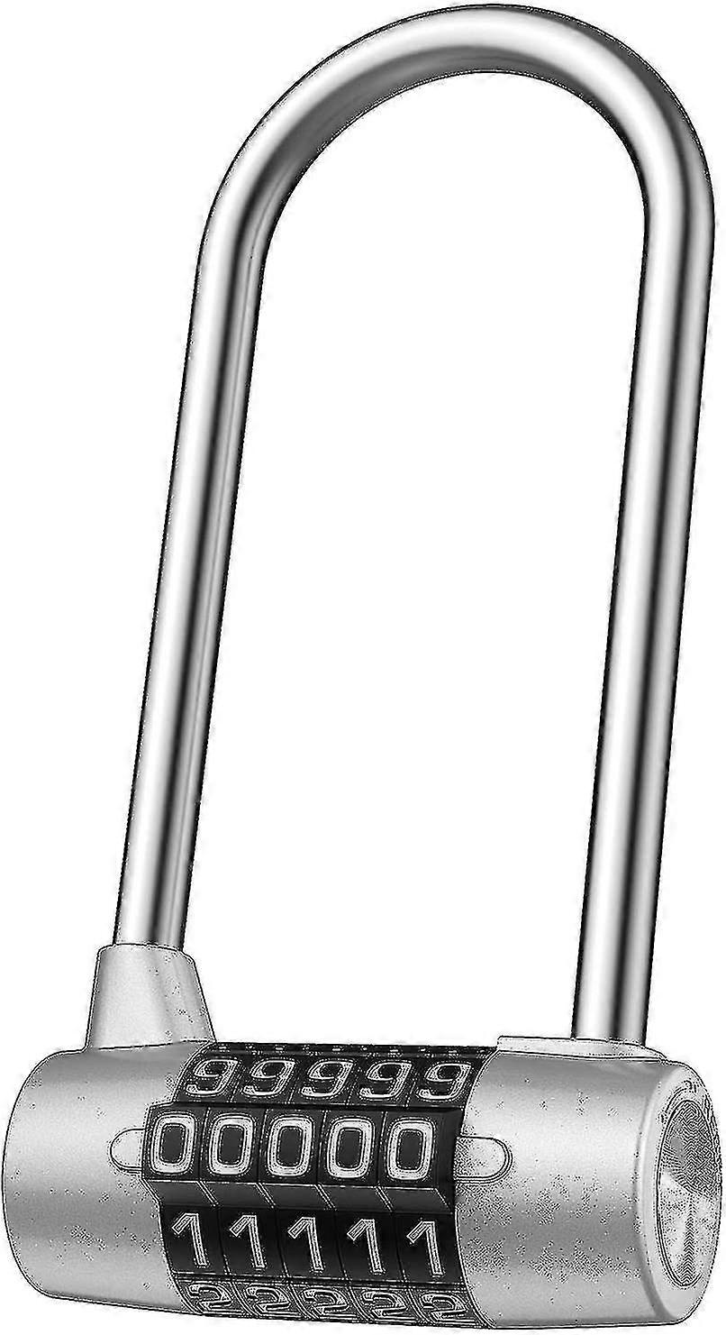 Long Padlock, Combination Lock, 5-digit Combination Lock | Fruugo UK
