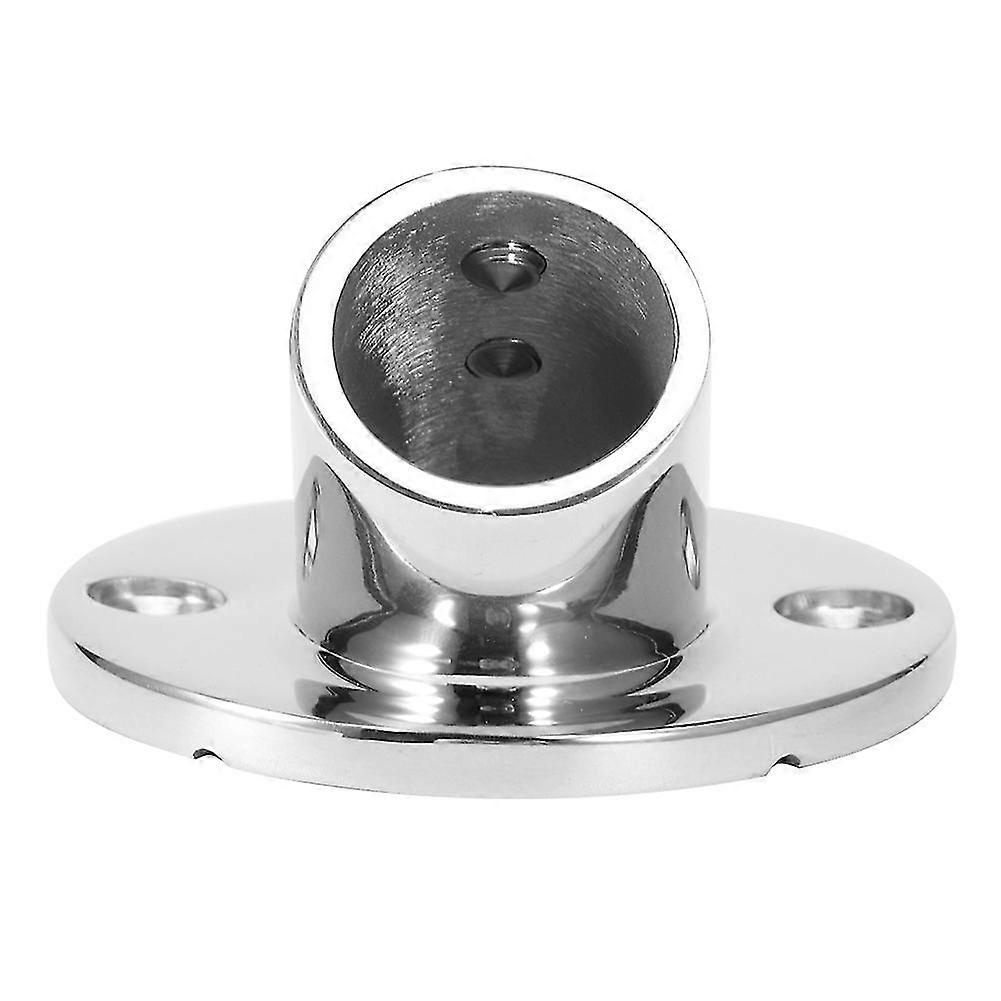 45 Degree Round Tube Base Hand Rail Railing Fitting 316 Stainless Steel ...