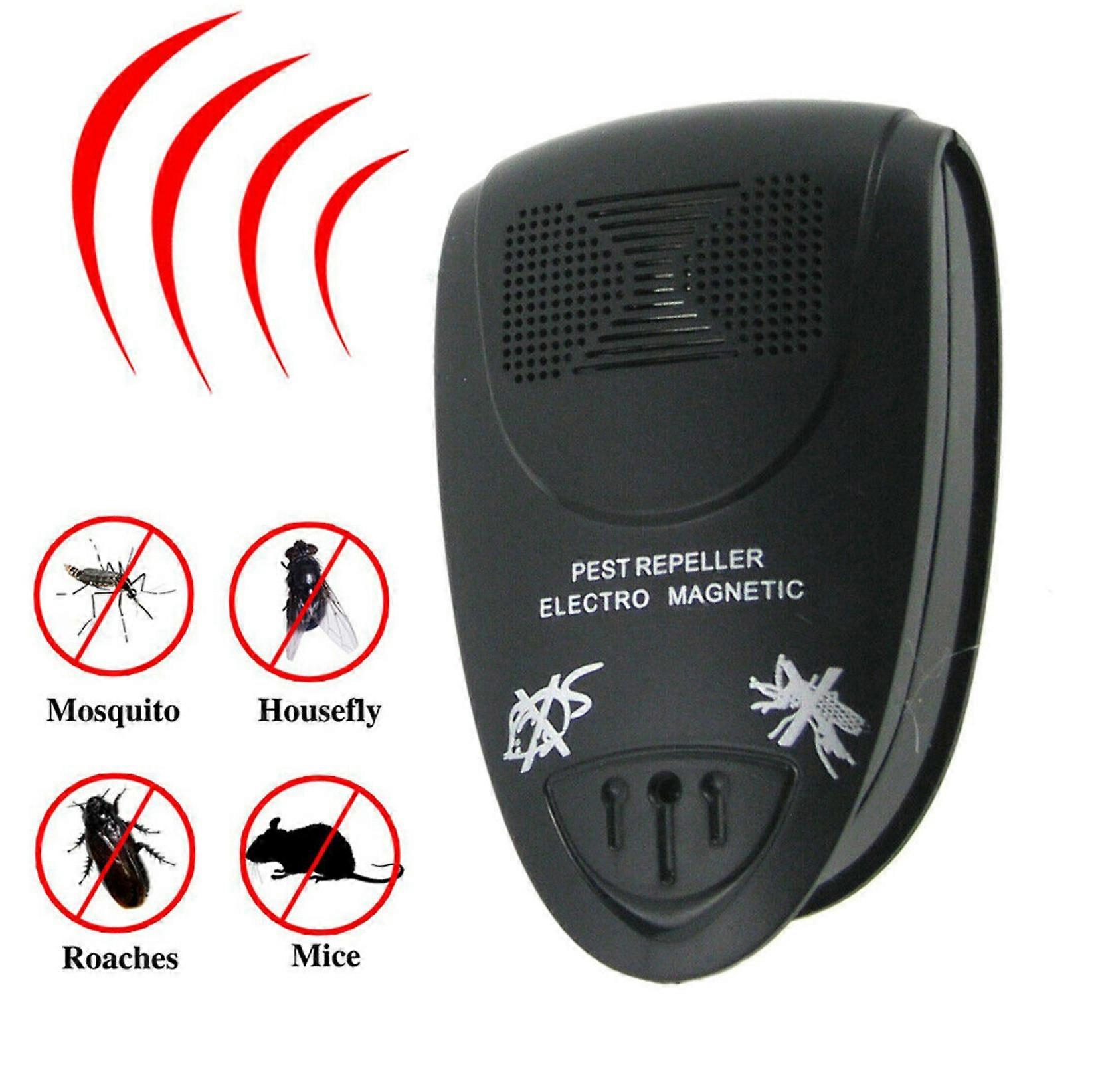 2pcs Ultrasonic Bat Repellent Pack Of Get Rid Of Bats In 72 Hours ...