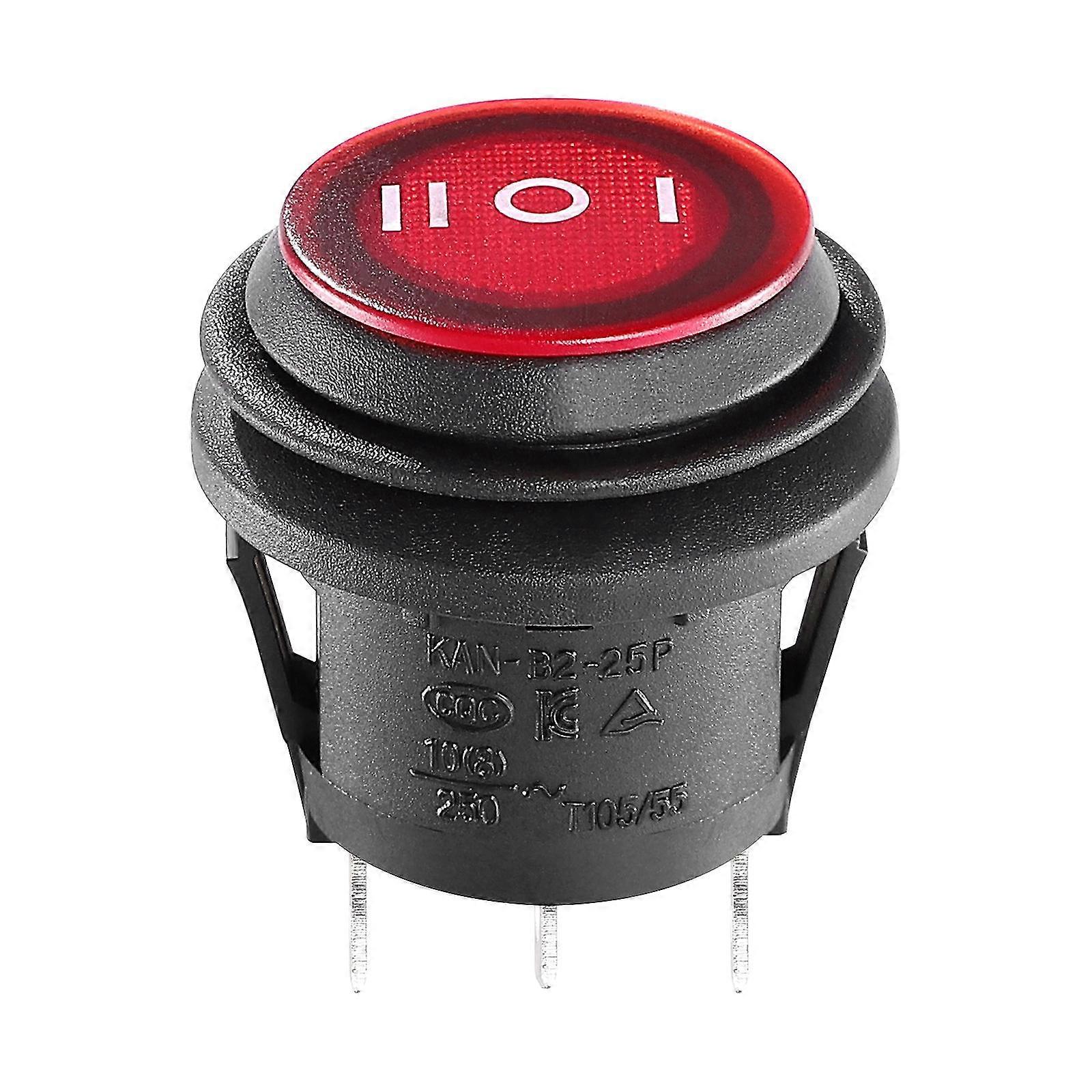 1pc Waterproof Button Switch Boat Type Switch Car Home Appliance Switch ...