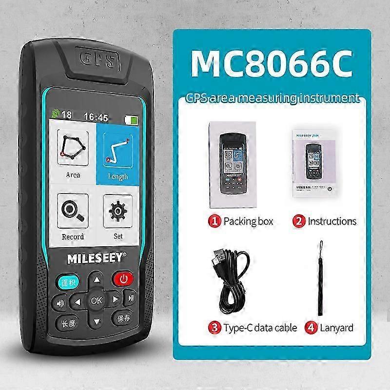 MC8066C GPS Land Area Measure, Land Meter GNSS , GPS to measure terrain ...