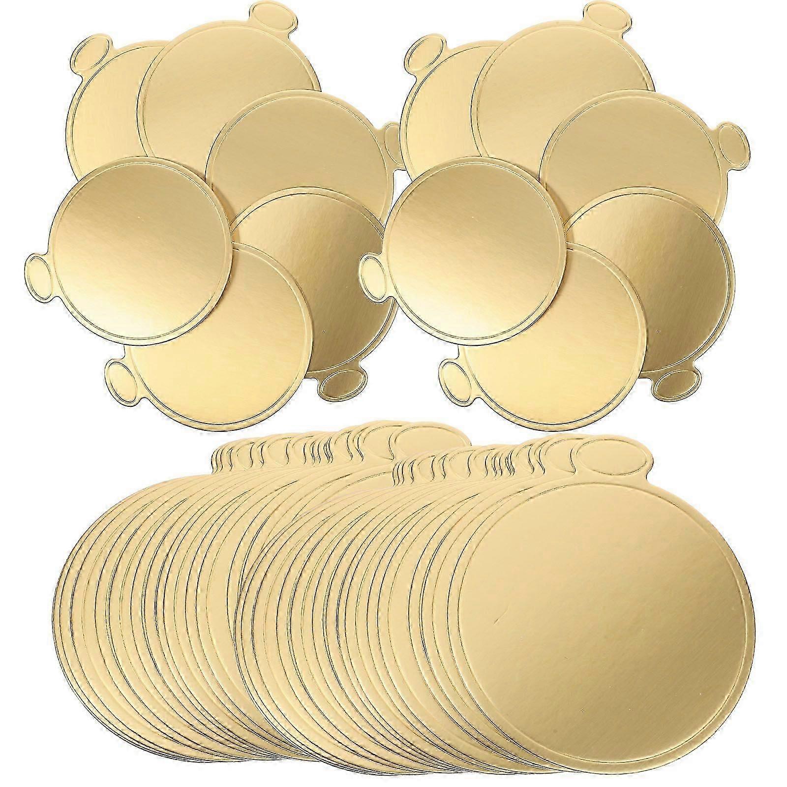 100 Sheets of Mini Cake Boards Paper Cake Boards Household Cardboard ...