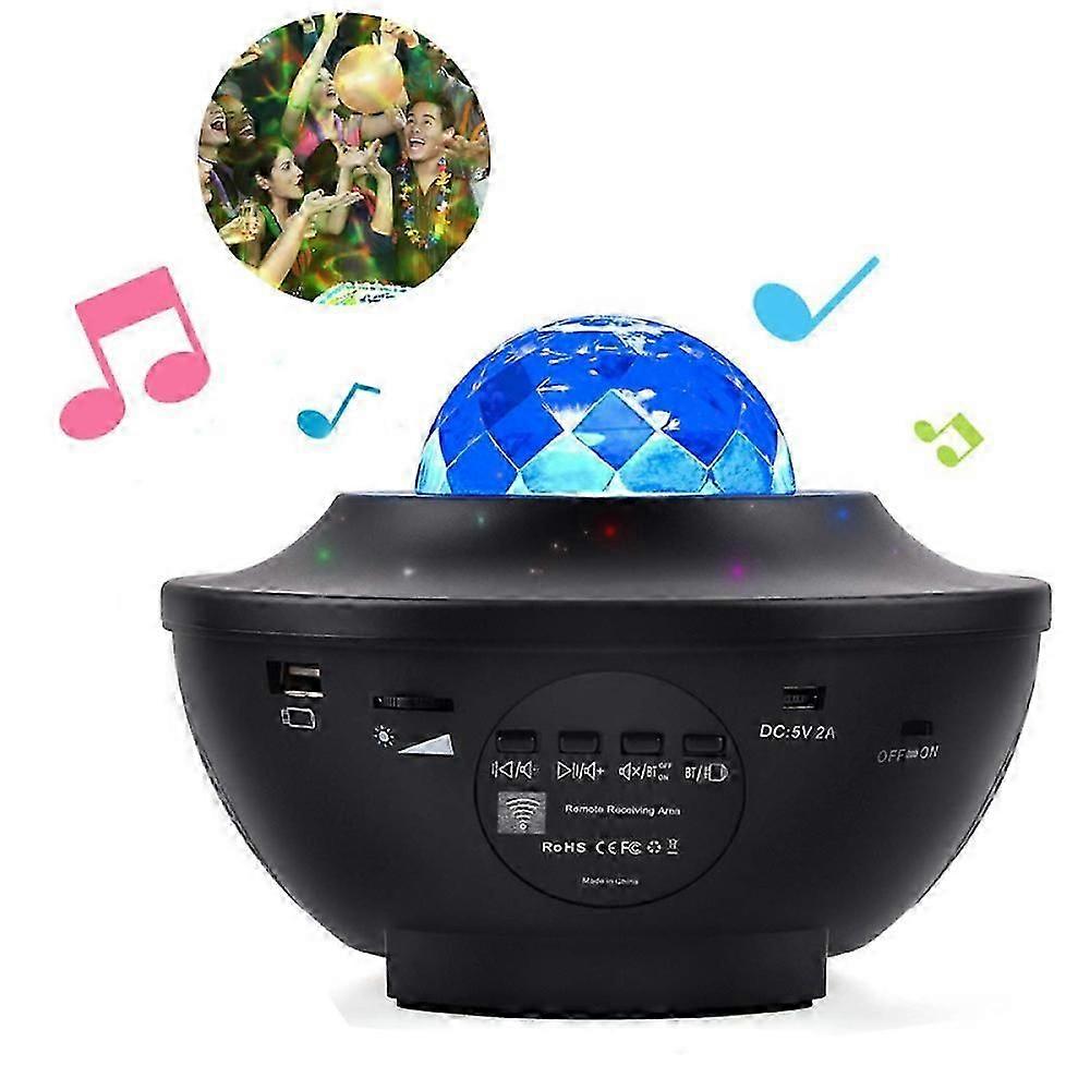 Led Projector Starry Sky Lamp With Remote Control, Children'S Night ...