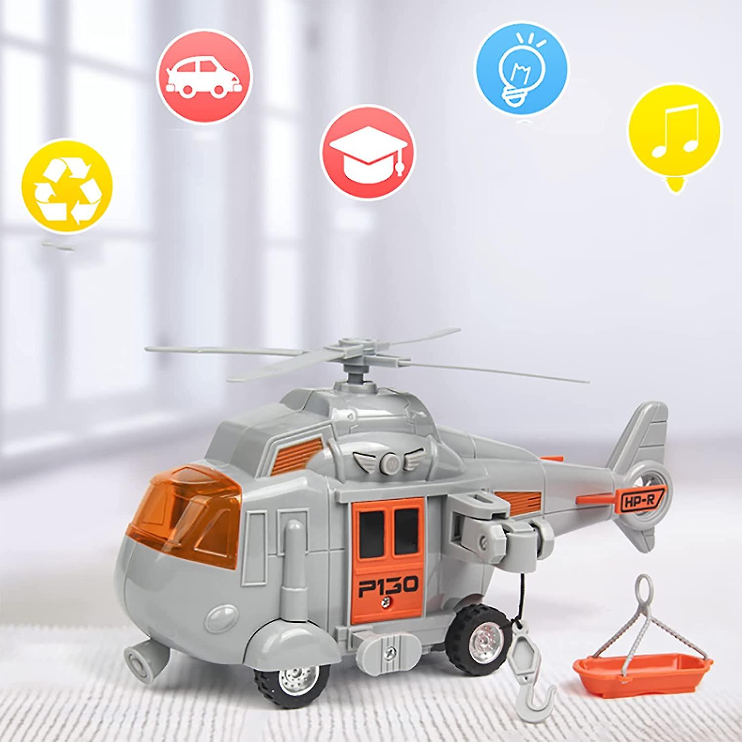 Military Helicopter, Airforce Airplane Toy With Hanging Basket Lights ...