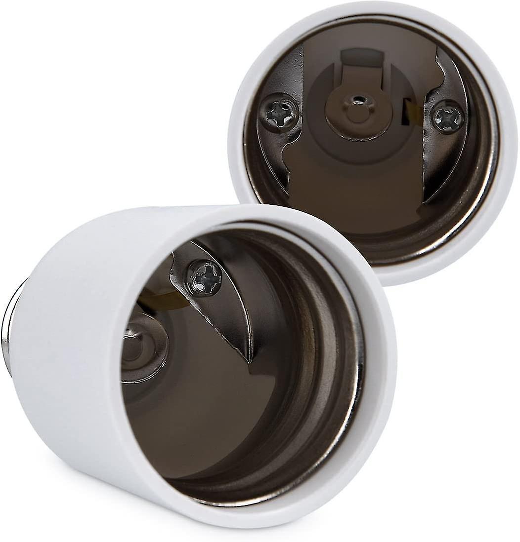 4x Socket Adapter - E27 To E40 Socket Converter - E40 Base Lamp Holder ...