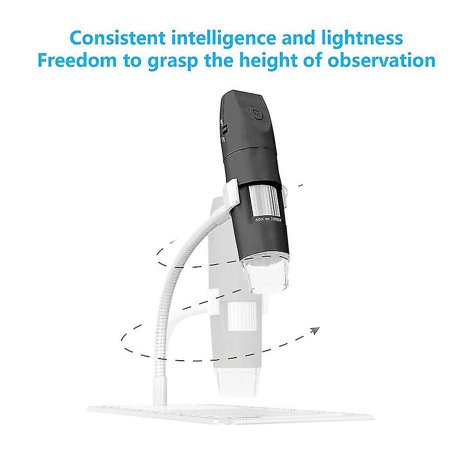 Digital Microscope Wireless Pocket Handheld Usb Microscopes, 50x-1000x ...