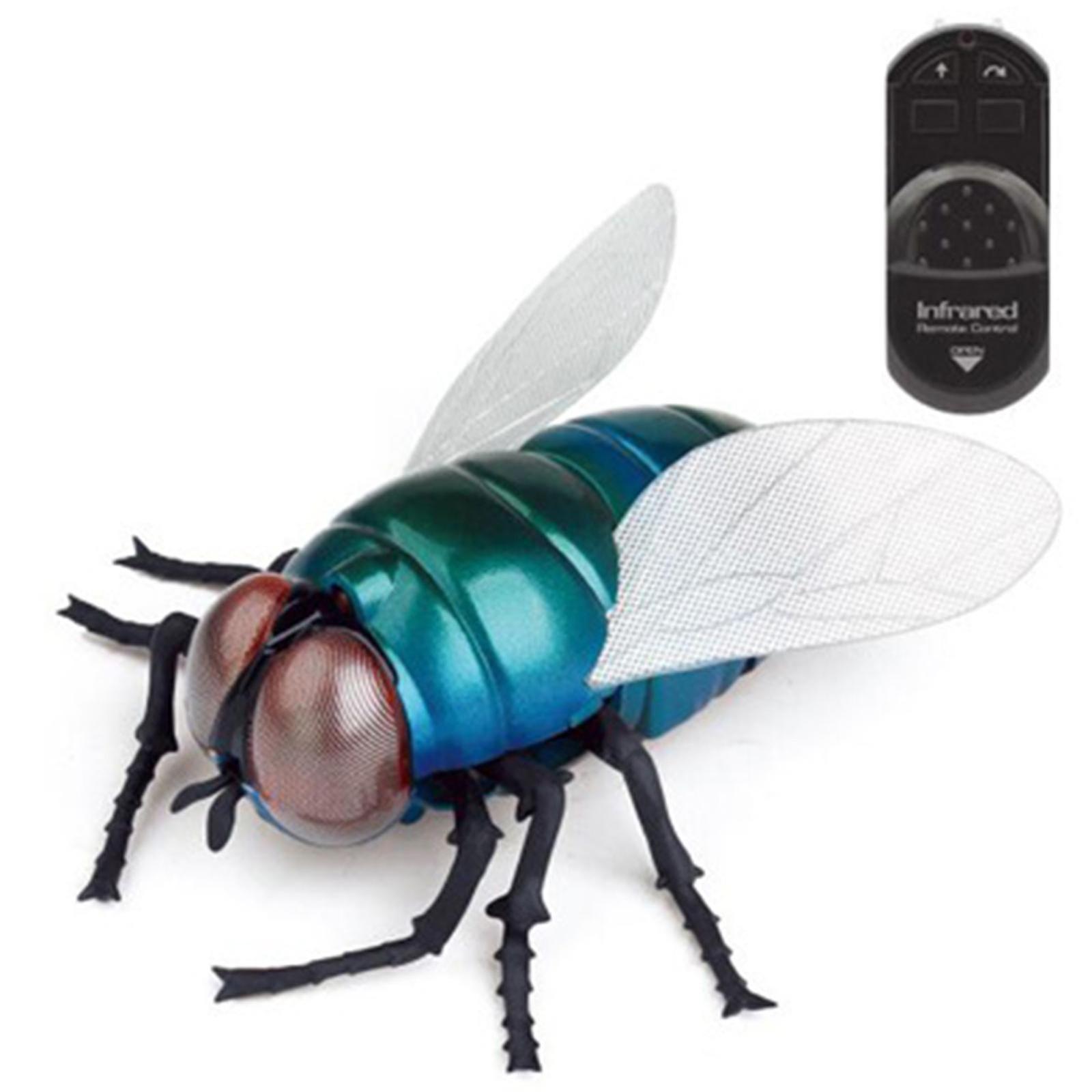 Remote Control Fake Insect Infrared Rc Realistic Flies Insects Joke ...