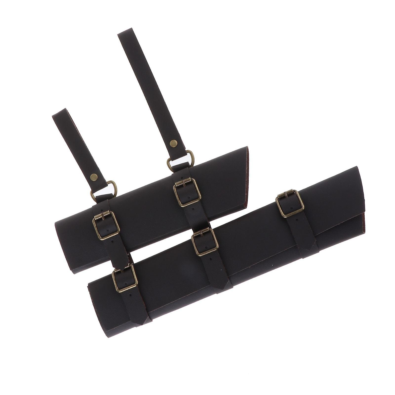 Double Waist Scabbard Weapon Rapier Pu Dagger For Cosplay Stage Adults ...