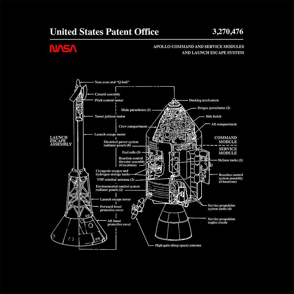 NASA Apollo CSM Escape System Blueprint Mug | Fruugo US