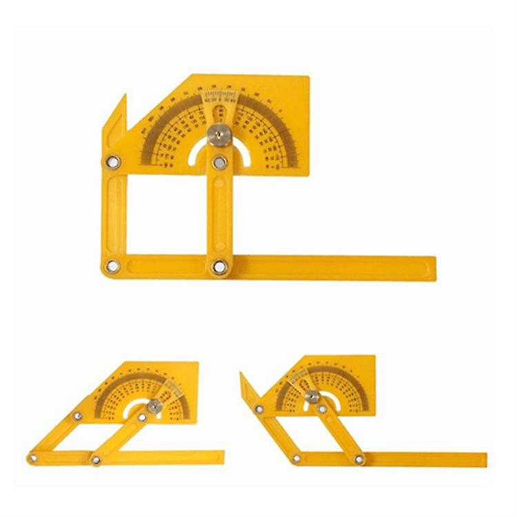 Protractors with articulated arm, angle gauges, woodworking measuring ...
