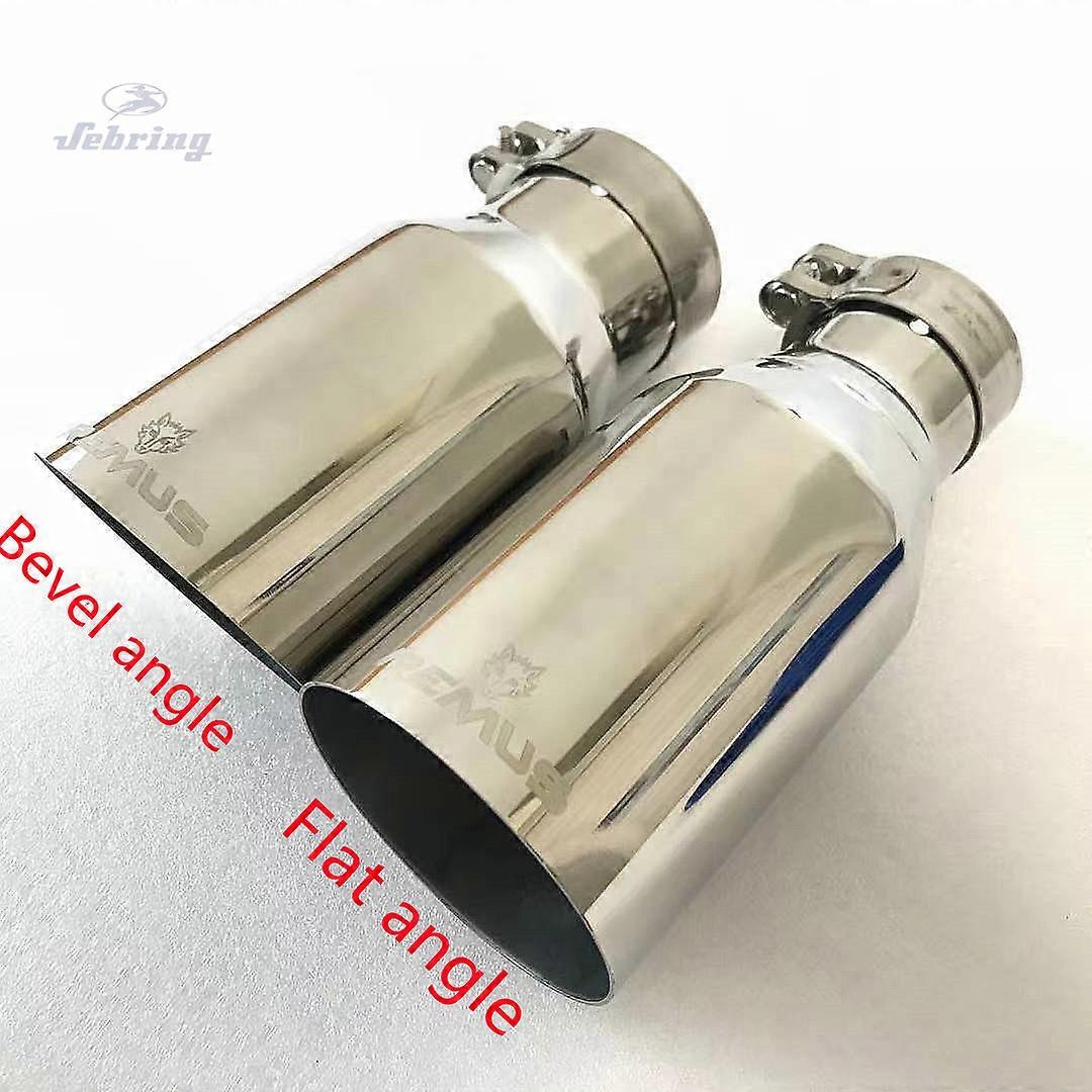 REMUS Stainless Steel Vehicle Refitting Universal Exhaust Tip Car ...