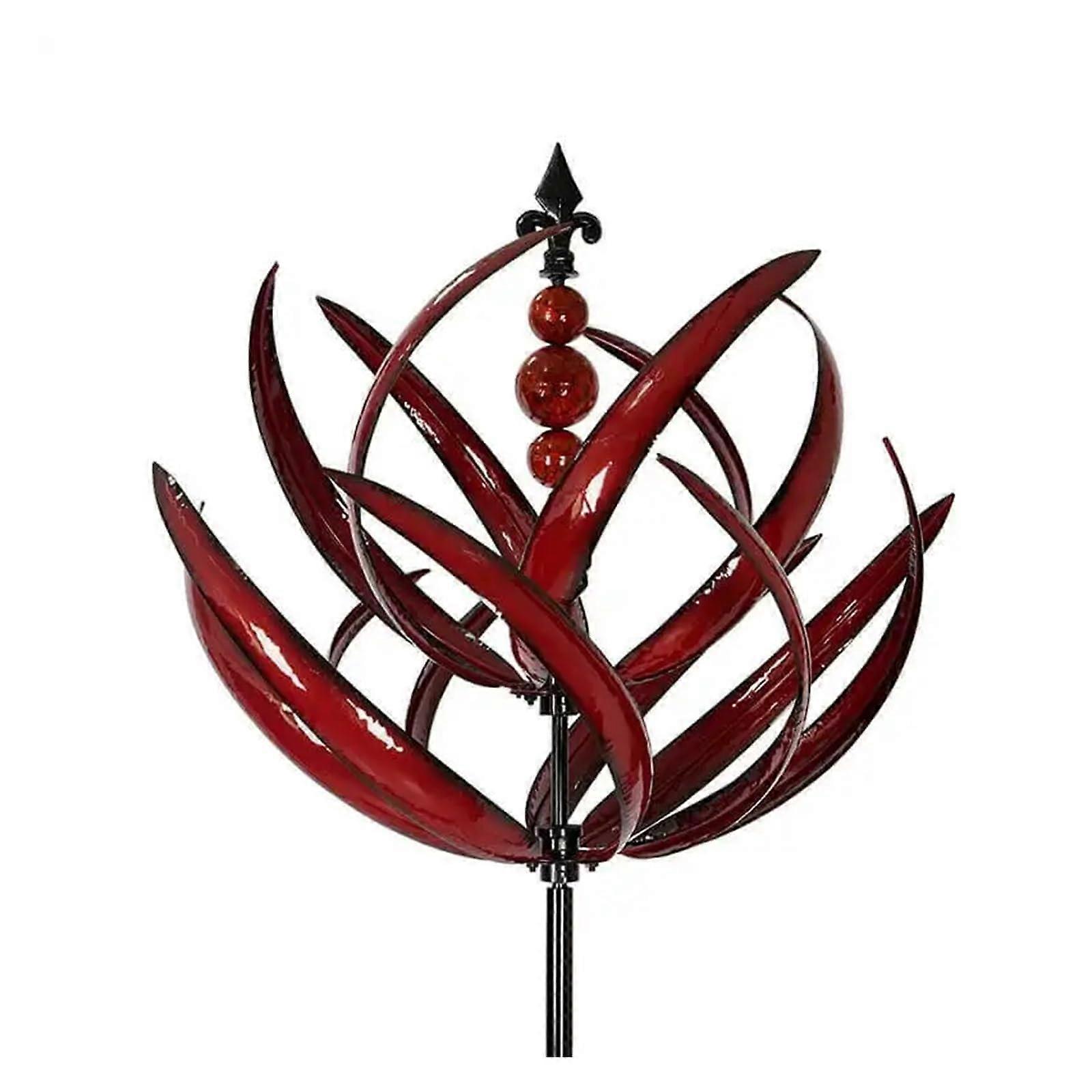 Metal Windmill 3D Windmil, Harlow Wind Spinner Rotator , Weatherproof ...