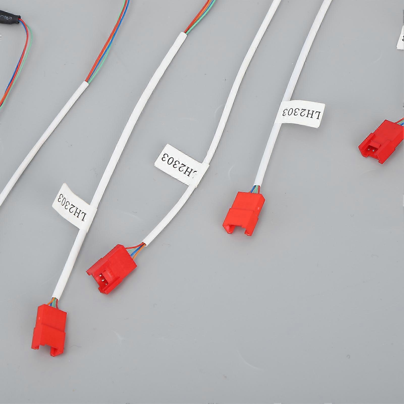 Car LED Strip Lights 64 Colors Ambient Interior Lighting Kits Door ...