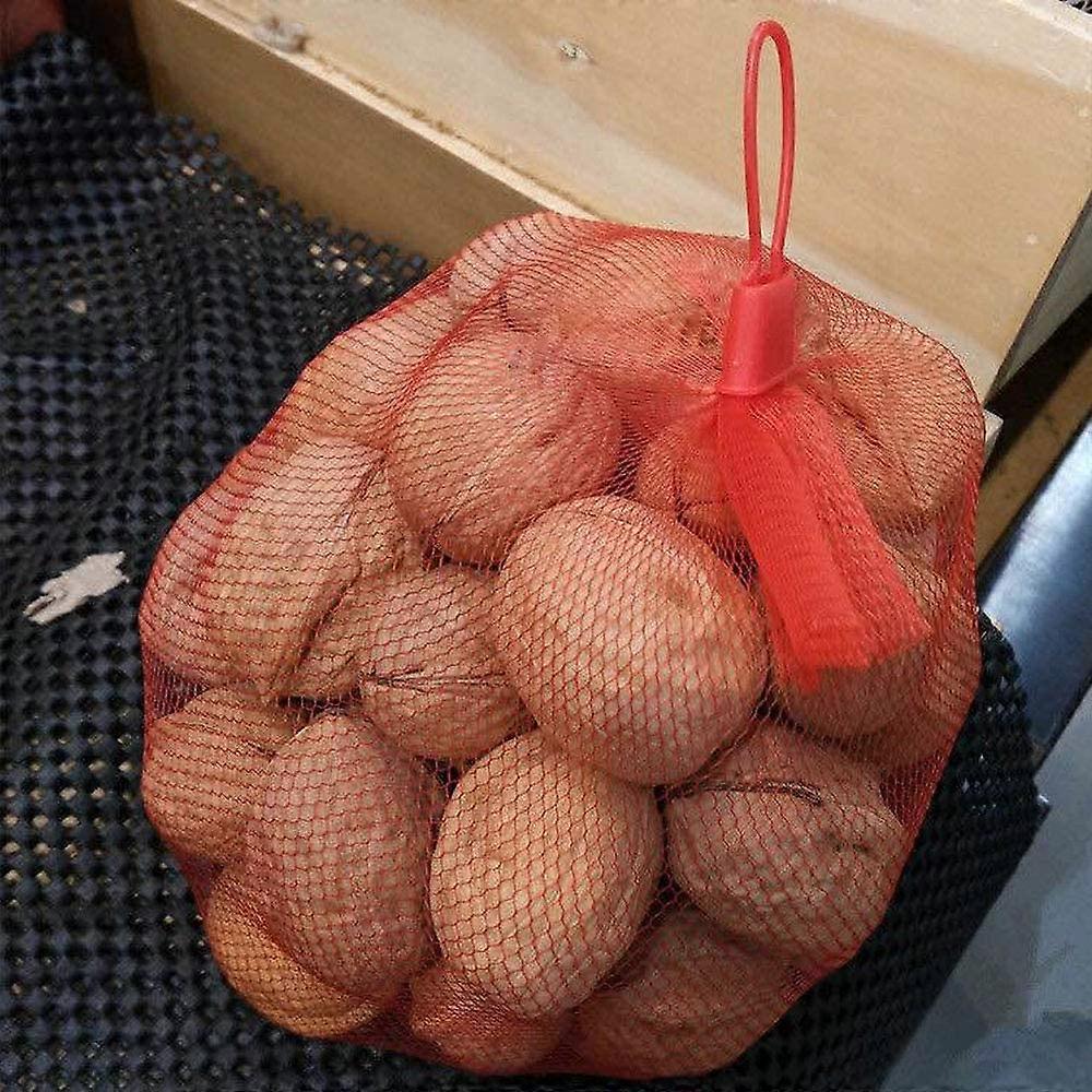 200 pieces of nylon fruit and vegetable packaging mesh egg mesh bag ...