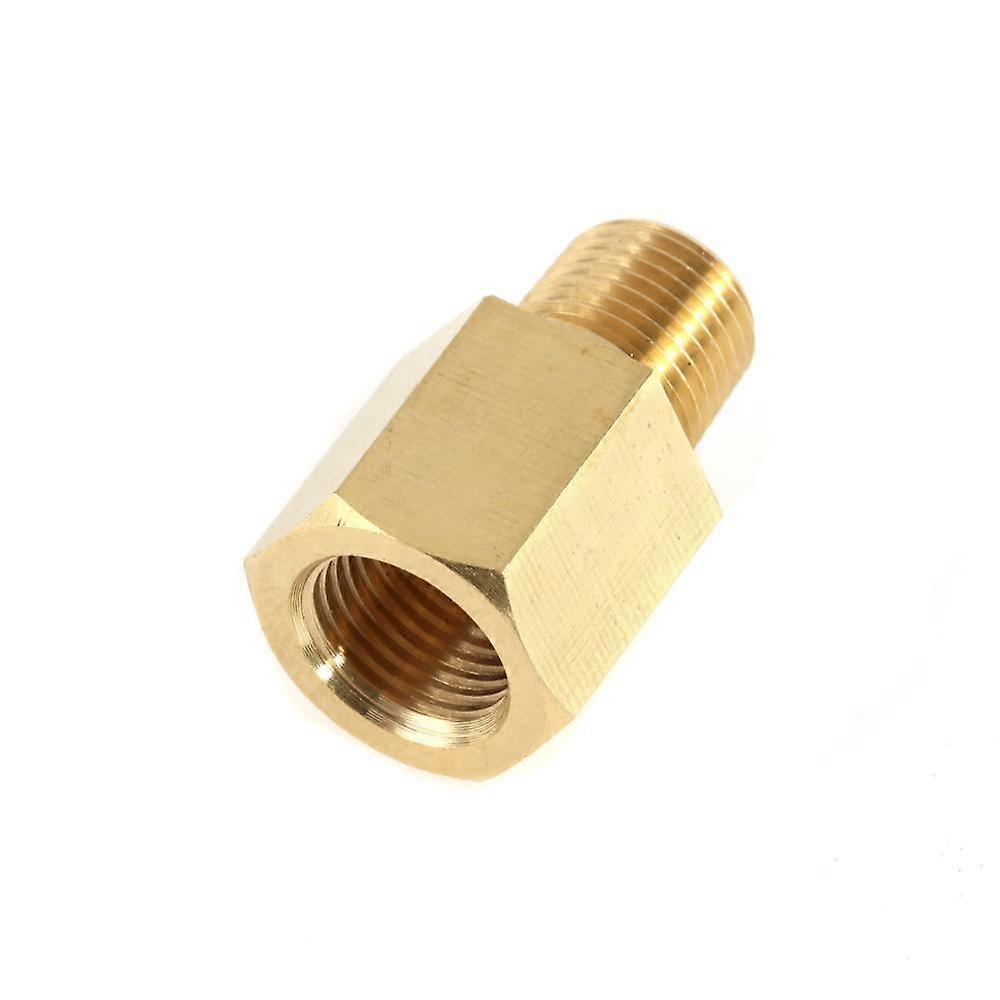 1/8 NPT Female to 1/8 BSPT Male Adapter Gauge Sensor Sender Thread ...