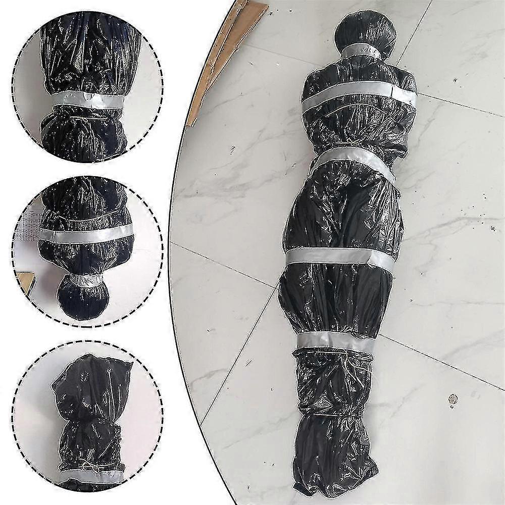 Halloween Dead Victim Prop Scary Fake Corpse In Bag Creepy Haunted ...