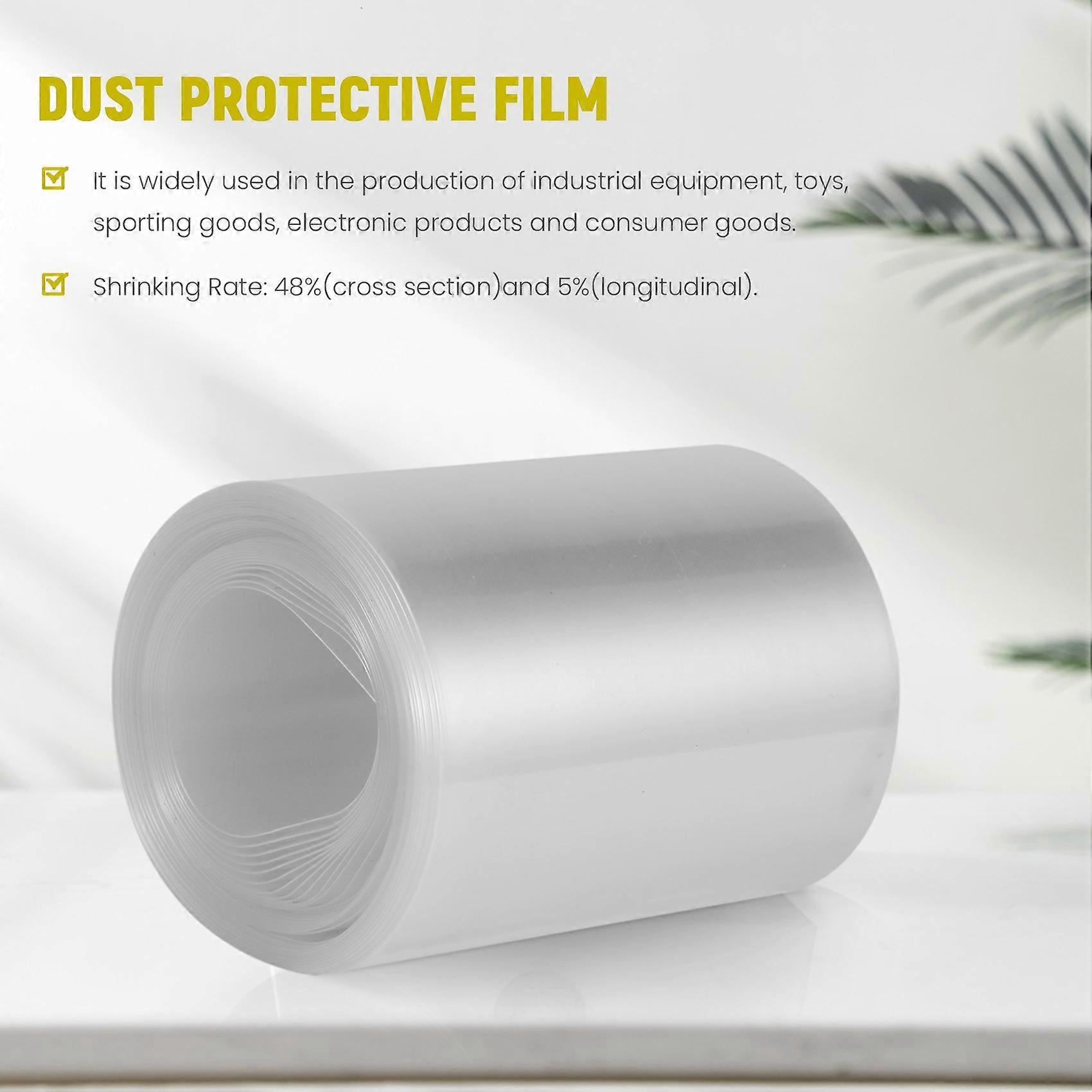 Pvc Heat Shrink Tubing Tube 70mm For 4 X 18650 Shrink Film 5M Clear ...