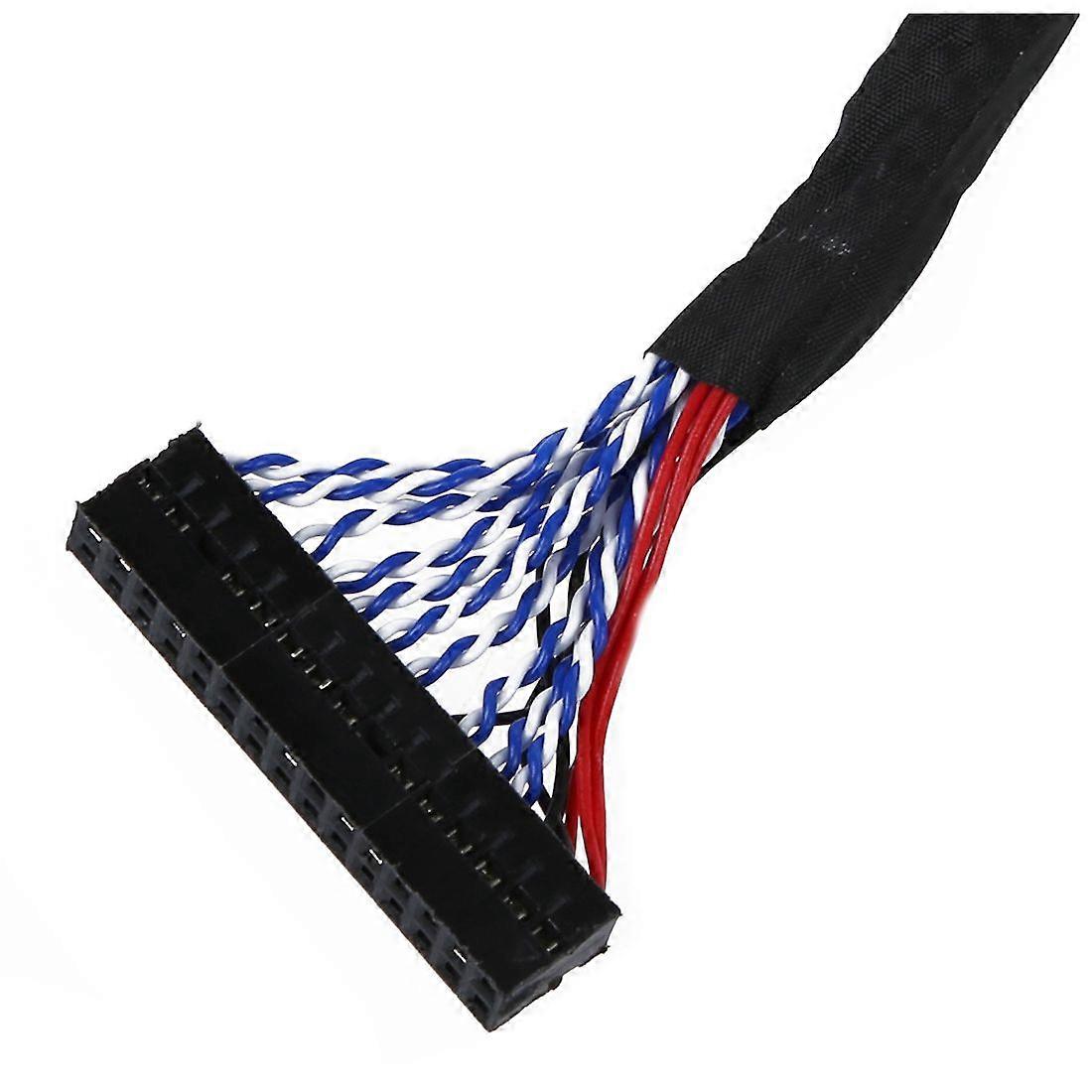 Fix 30P S8 30-Pin To 30-Pin 2-Channel 8-Bit LVDS Cable for LCD Panel ...
