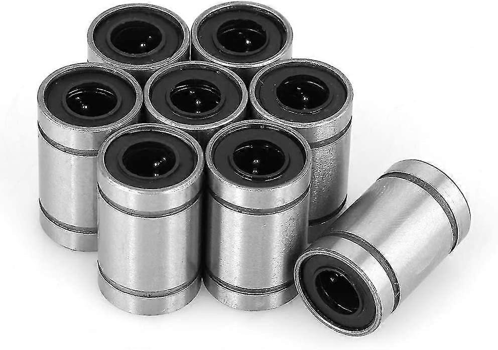 (aleko) Linear Slide Bearing Linear Motion Bearing, 8 Pieces Lm6uu 12mm ...