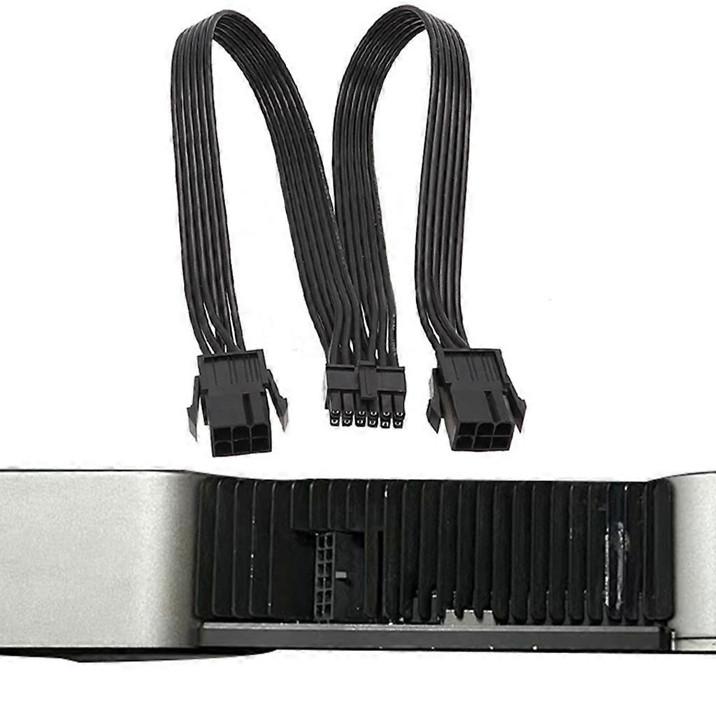 Power Cable Two 6Pin Female to GPU Video Card 12PIN for Graphics Card ...