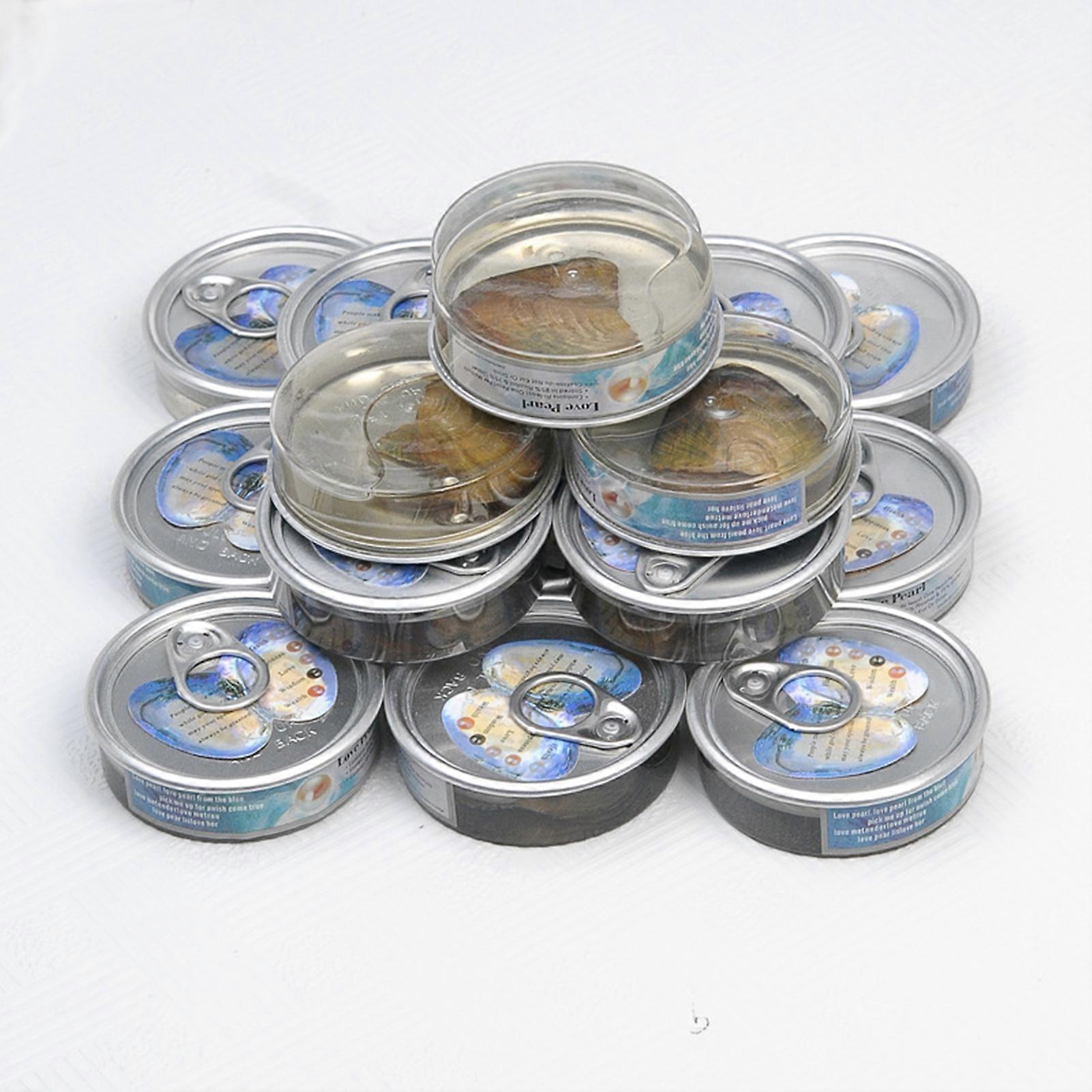 7*2cm cans pearl clam blind box, a pearl pendant necklace set Great ...